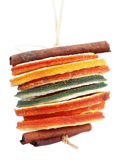 Potpourri Tree Decoration - Sliced Oranges – Harewood House